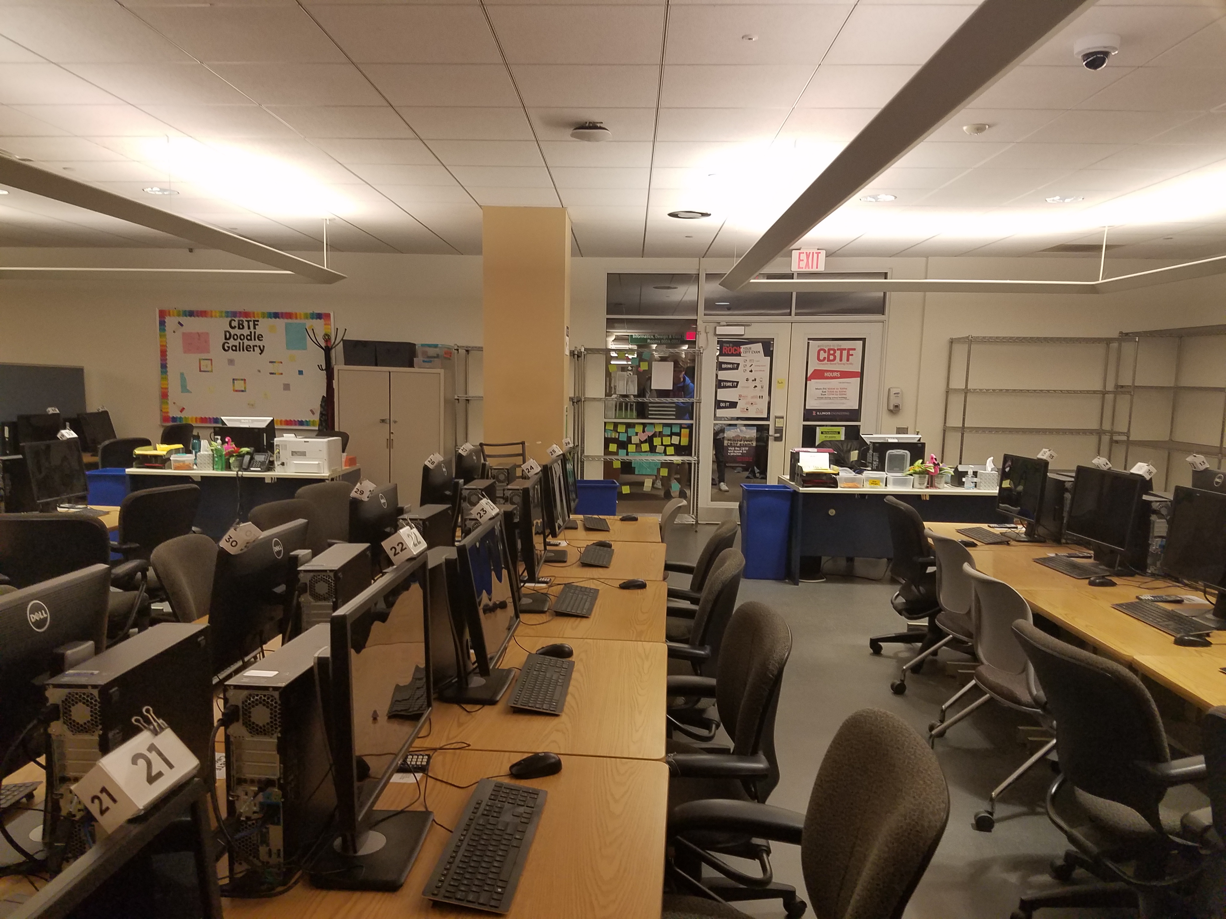 For Prospective Faculty | Computer-Based Testing Facility | Illinois